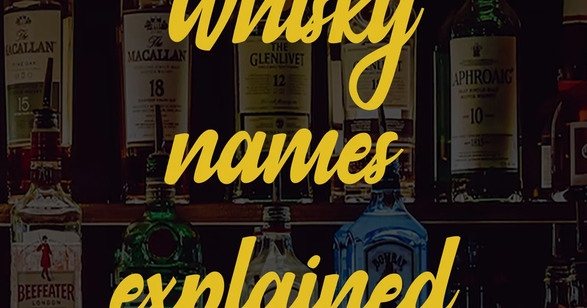 Whisky Names Explained: The Macallan A Night on Earth in Scotland