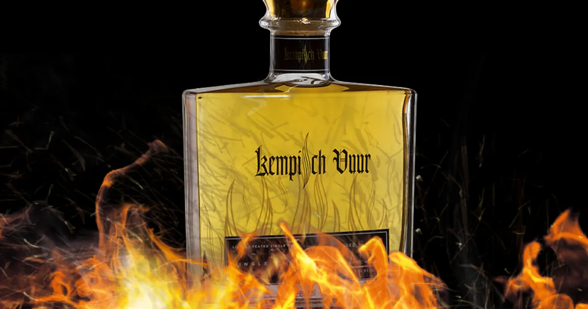 Belgische whisky Kempisch Vuur Single Cask gespot bij Gall& Gall