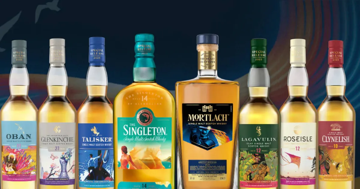 Dit zijn de Diageo Special Releases van 2023
