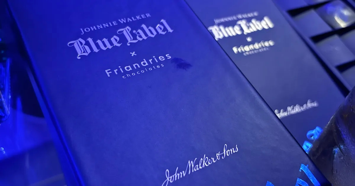 Win nu gratis chocolaatjes: goed te pairen met Johnnie Walker Blue Label
