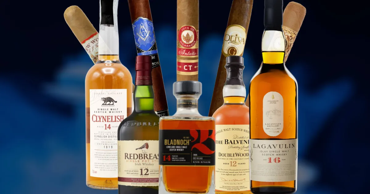Top 5 beste sigaren mét whisky