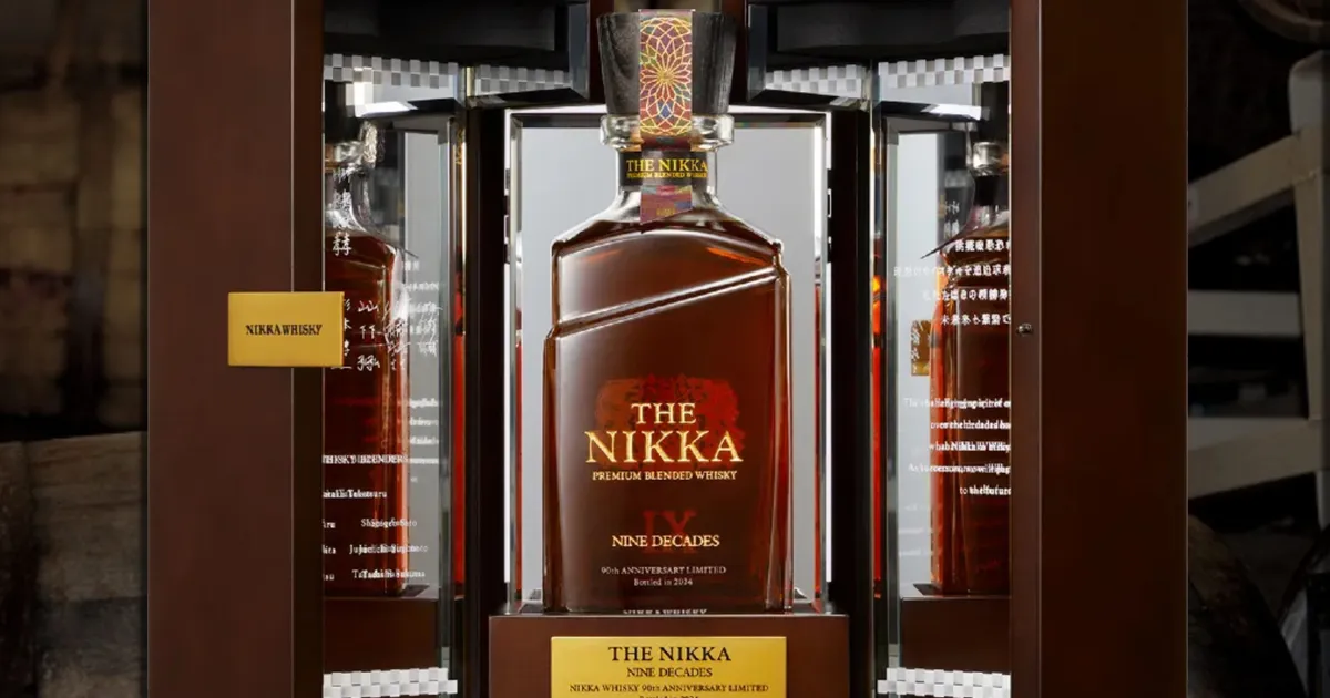 Deze nieuwe Nikka whisky bevat alcohol uit de jaren 1940 - 2020