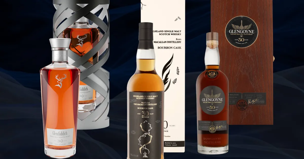 Op zoek naar luxe whisky? Ken je deze 30-jarige single malt whisky's al?
