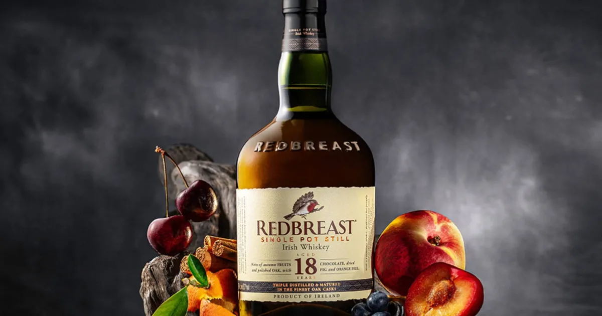 18 jarige Redbreast whiskey heeft een unieke twist