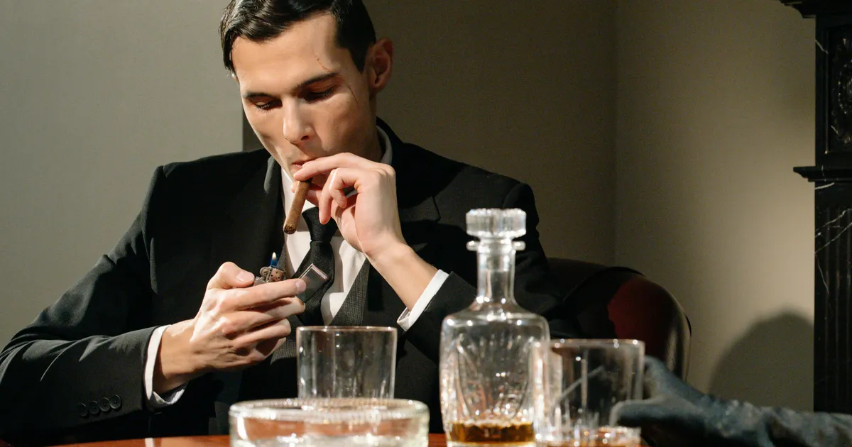 De invloed van Churchill: 'Eerst proef je de sigaren in de vulling, daarna de whisky'