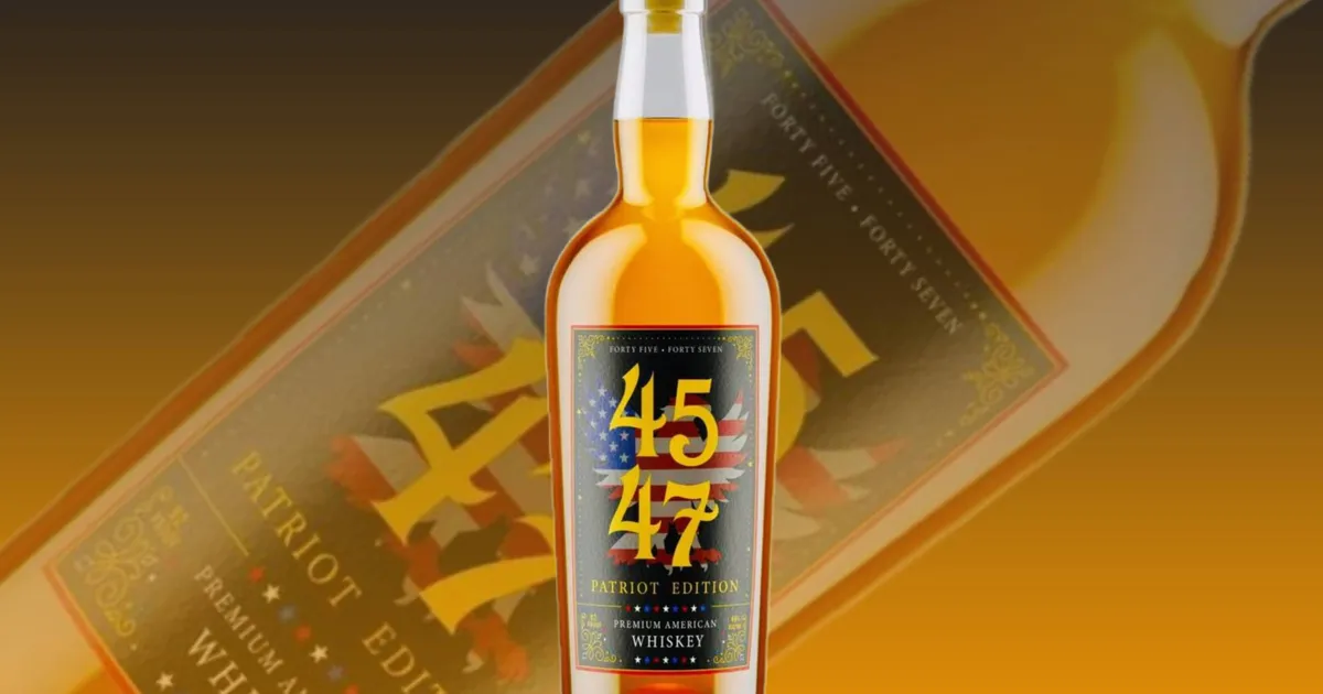 Dieven stelen een zending van een kwart miljoen whiskey ter ere van Donald Trump