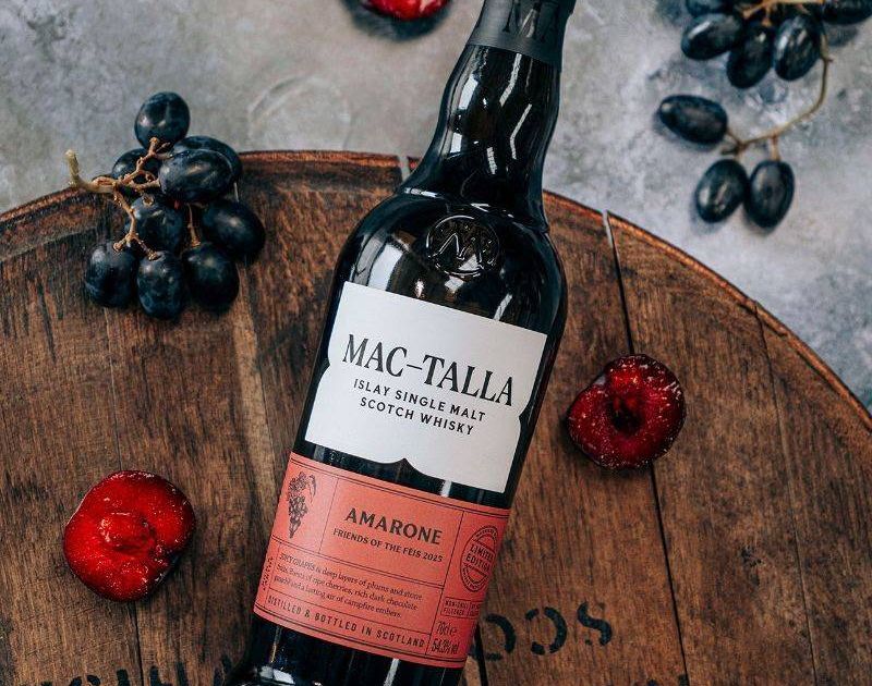 De nieuwe whisky van Mac-Talla combineert turf met Amarone