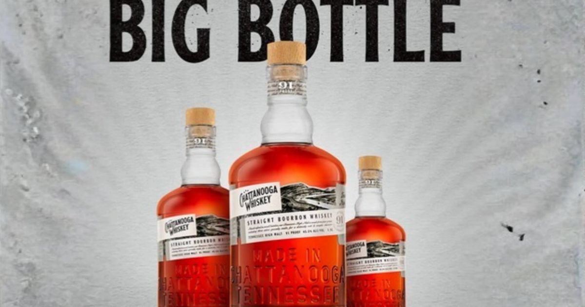 Chattanooga Whiskey 91 Debuts Huge New Whiskybottle