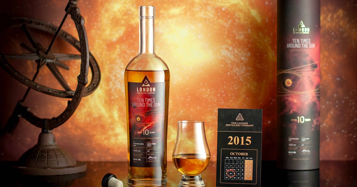 This single malt has circled the sun ten times and it’s a London first