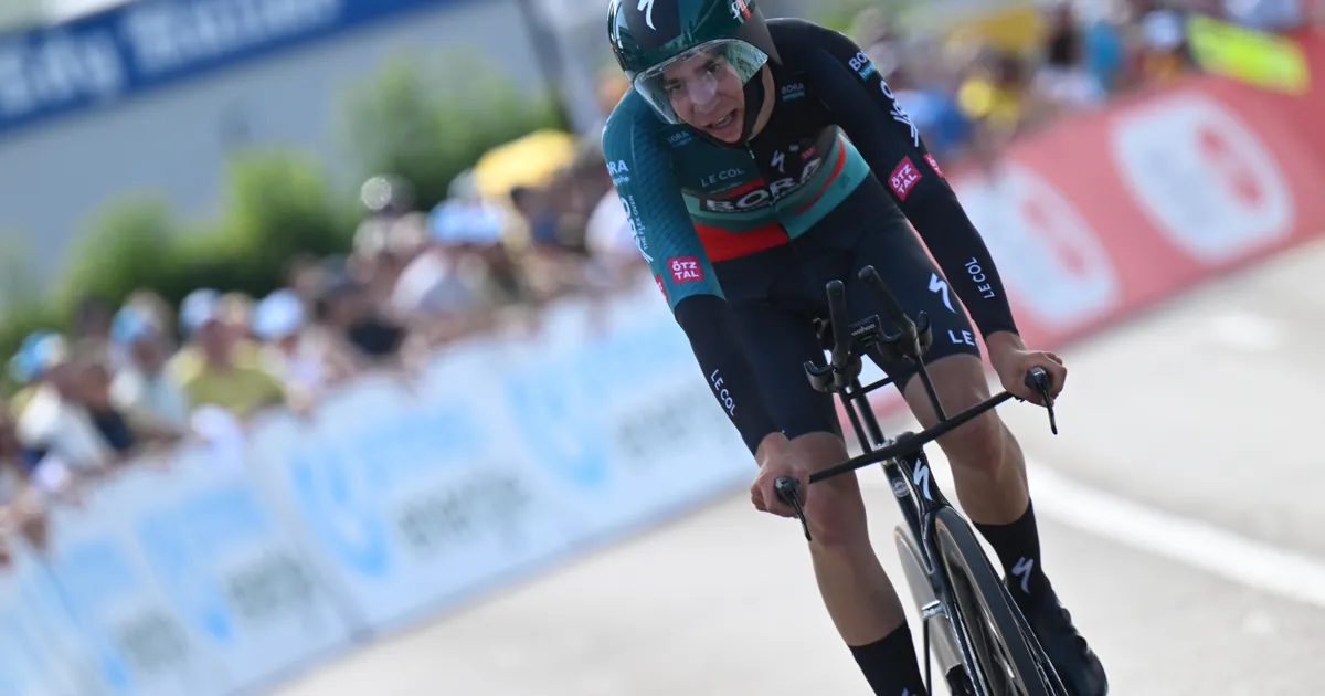 Cian Uijtdebroeks leert de kunst van het tijdrijden al van Jonas Vingegaard en zijn coach: "Dat ...