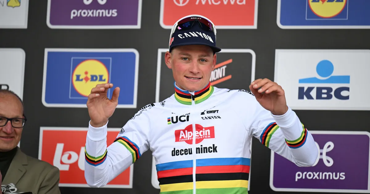 Gianni Vermeersch spreekt over "perfecte race" van Alpecin-Deceuninck na de zege van Mathieu van ...
