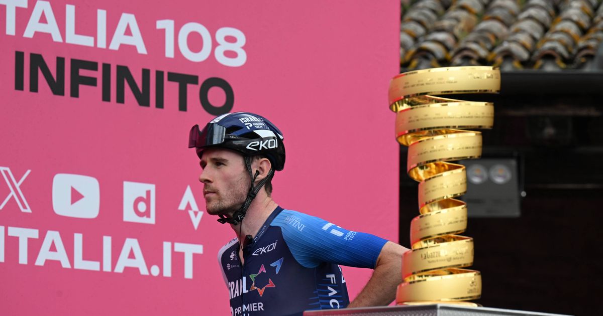 Derek Gee klaar voor podiumgevecht in Giro d'Italia nu Maglia rosa ...