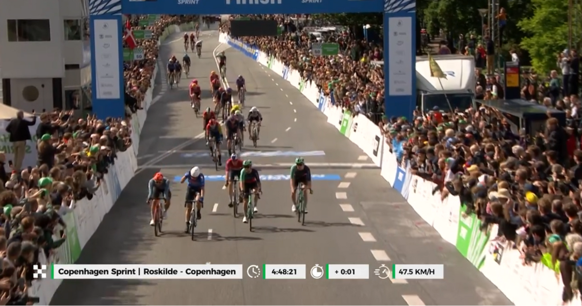 Uitslag Copenhagen Sprint 2026 – Jasper Philipsen wint chaotische natte ...