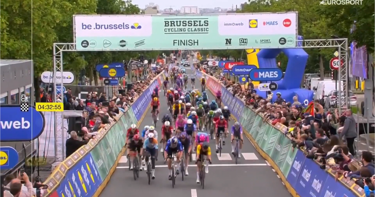 Uitslag Brussels Cycling Classic 2026 – Jordi Meeus sprint voorbij ...