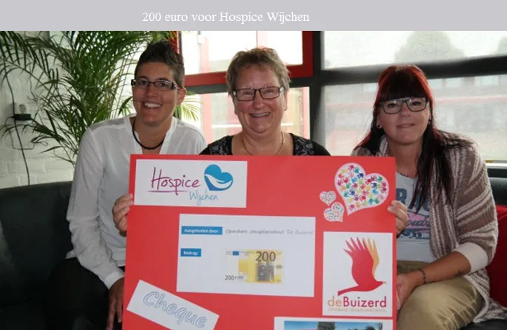 Project op Jenaplanschool De Buizerd voor Hospice Wijchen