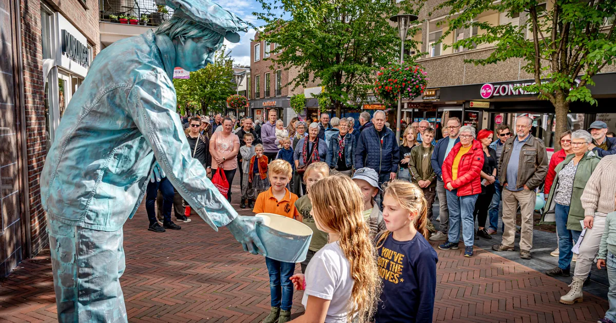 Centrum van Wijchen staat zondag even stil