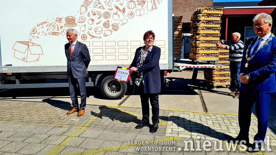 Ambassade van België steekt Bergse voedselbank een hart onder de riem