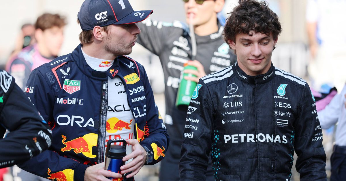Verstappen lacht om bijnaam die Antonelli hem gaf: 'Een leuke jongen'