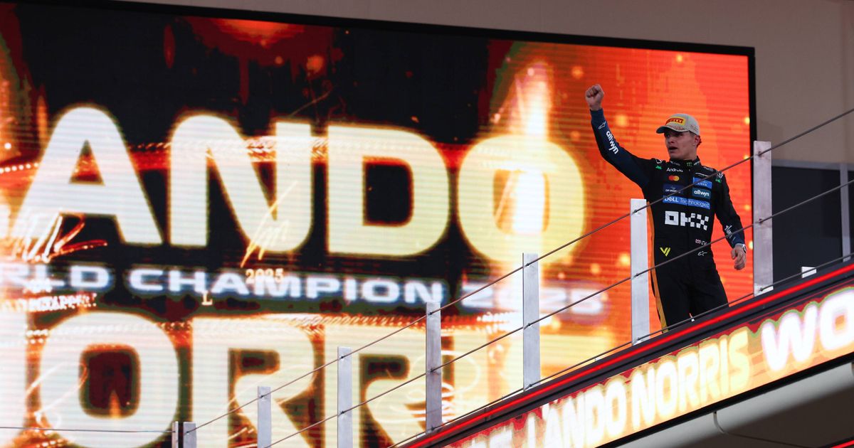 Norris blijft koel ondr hoge druk: 'Gewoon weer een dag op kantoor'