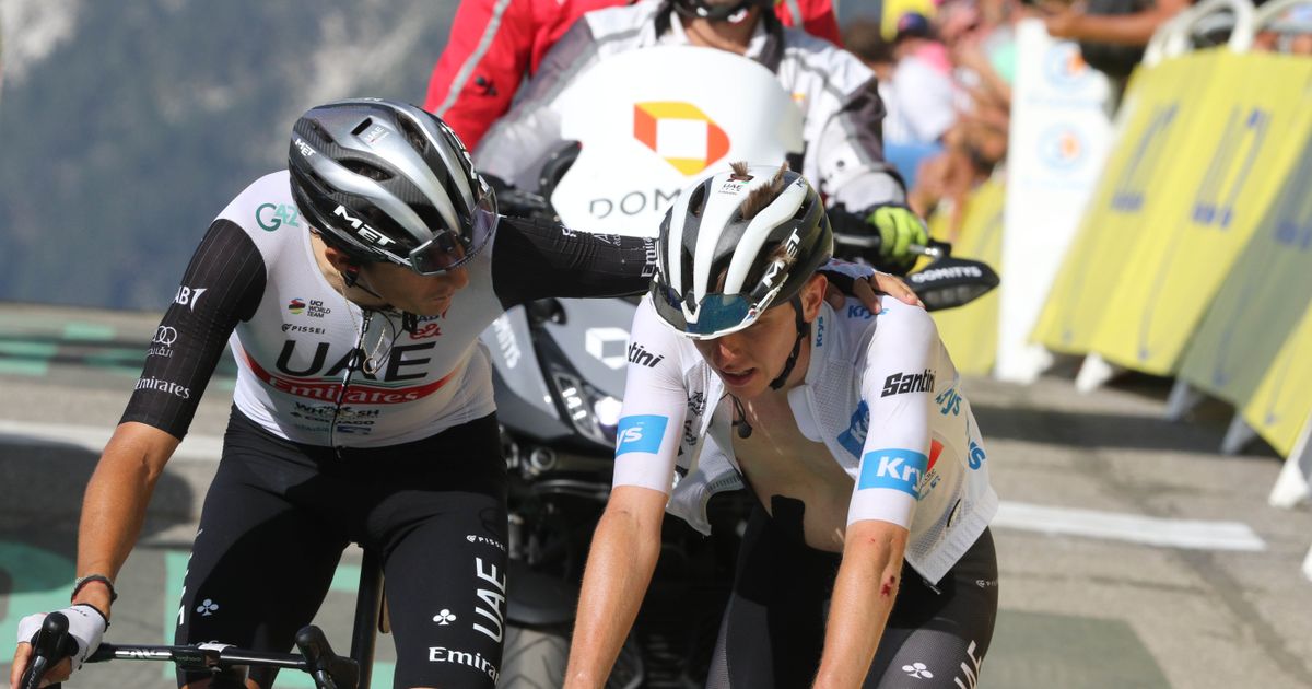 Soler slijpt namens Pogacar en UAE de messen richting de Col de la Loze ...