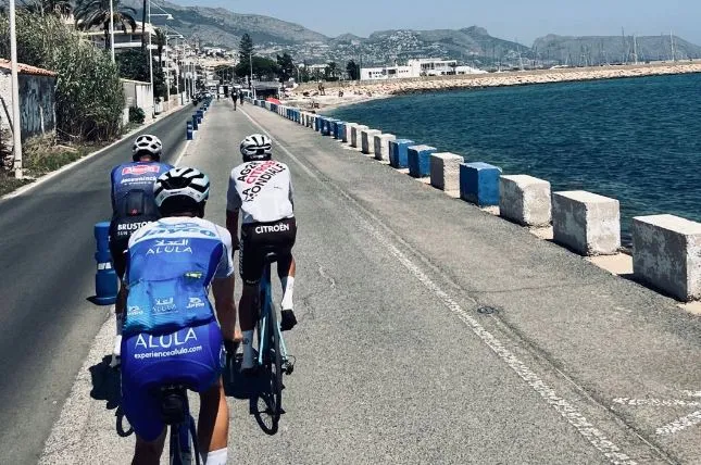 Jan Maas and Van der Poel trained "pretty hard" in Spanish oven ...