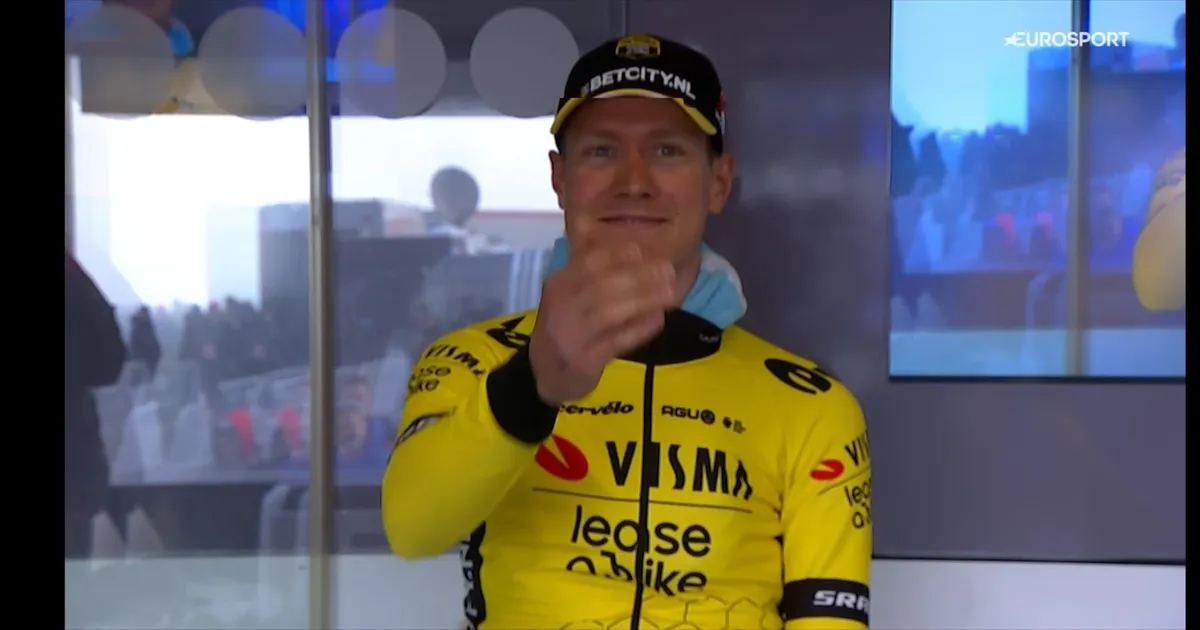 Kelderman "wanted to accelerate", Vingegaard clearly not: "Glad we all ...