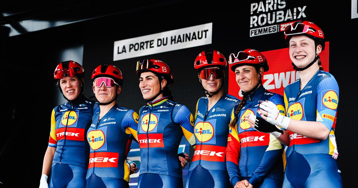 Ellen van Dijk takes first leader's jersey and wins with her team Lidl ...