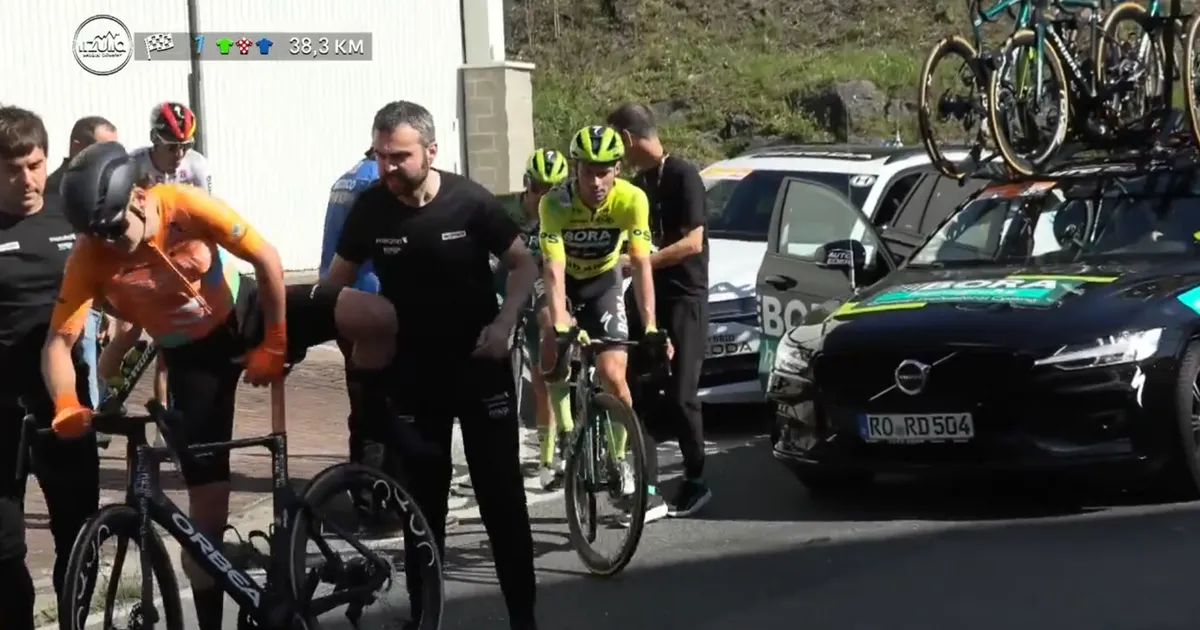 Roglic, Ayuso, and McNulty escape serious injury after crashes in the ...