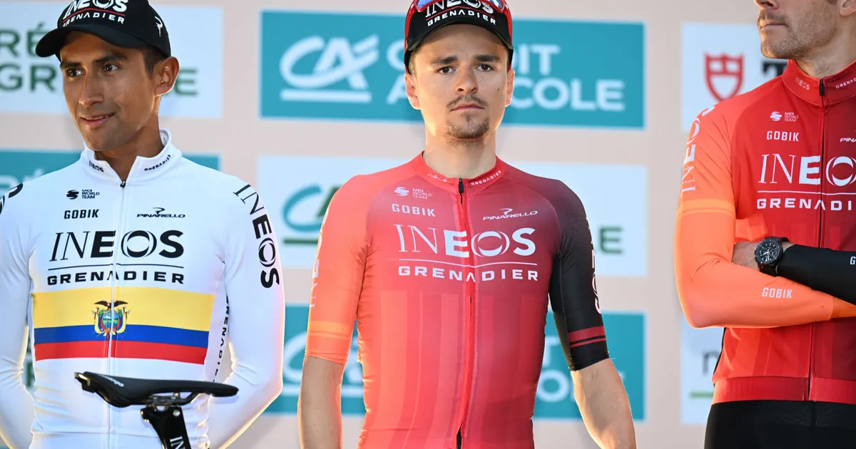 "Roubaix, baby": INEOS Grenadiers unveils Tom Pidcock as the white ...