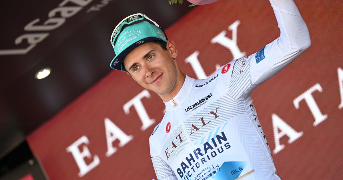"Slowly, slowly": Tiberi saw white jersey rival Arensman "take off full ...