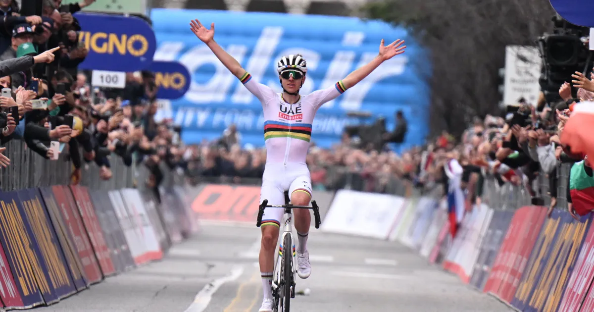 Honored Pogacar pays tribute to "committed champions", fans over haters ...