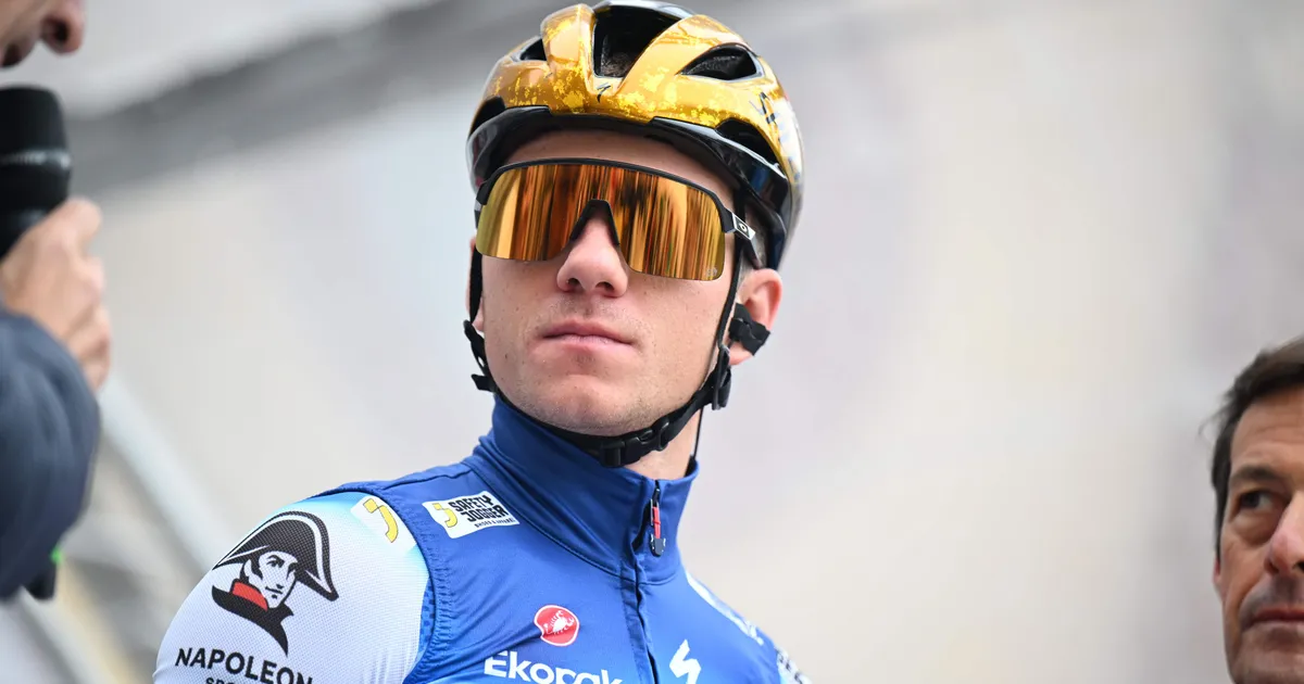 Evenepoel speaks out for the first time after crash: "It is going to be ...