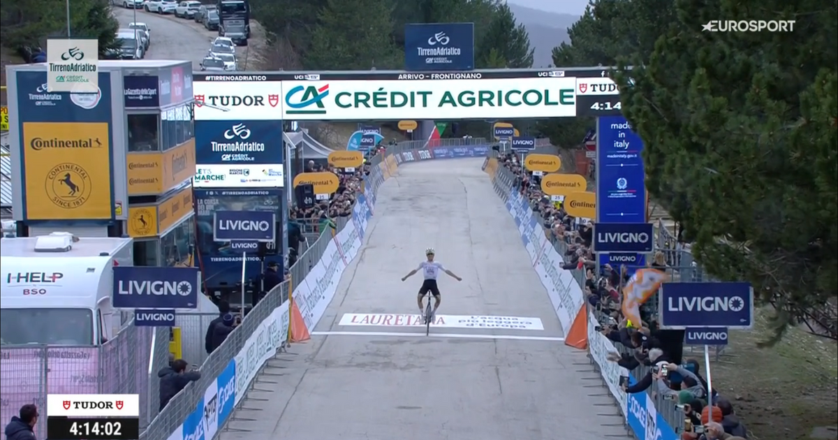 One, two, three accelerations enough for the powerful Ayuso, who scores ...