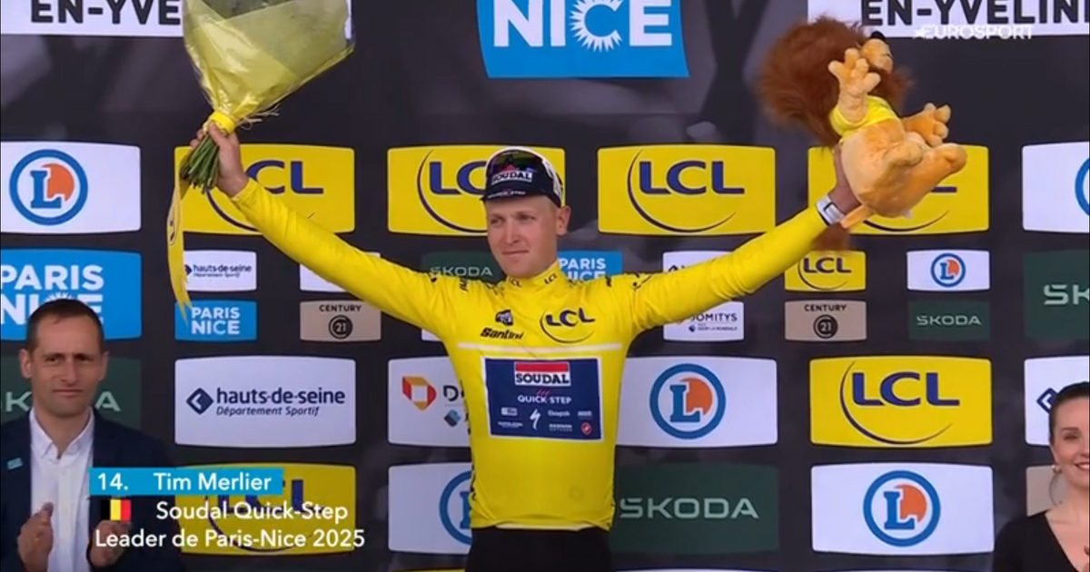 Paris-Nice opener almost didn't end in sprint, thanks to Visma | Lease ...