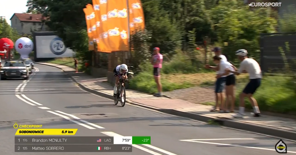 McNulty storms to victory in final time trial of Tour of Poland ...