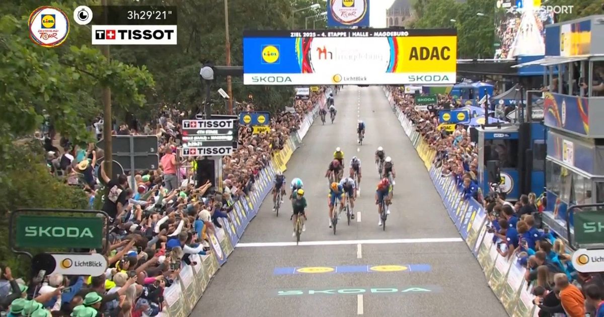 Nasty crashes disrupt final stage of the Deutschland Tour: Brennan too ...