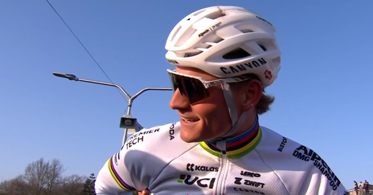 Mathieu van der Poel reageert gretig op scenario 'wat als het op het WK ...