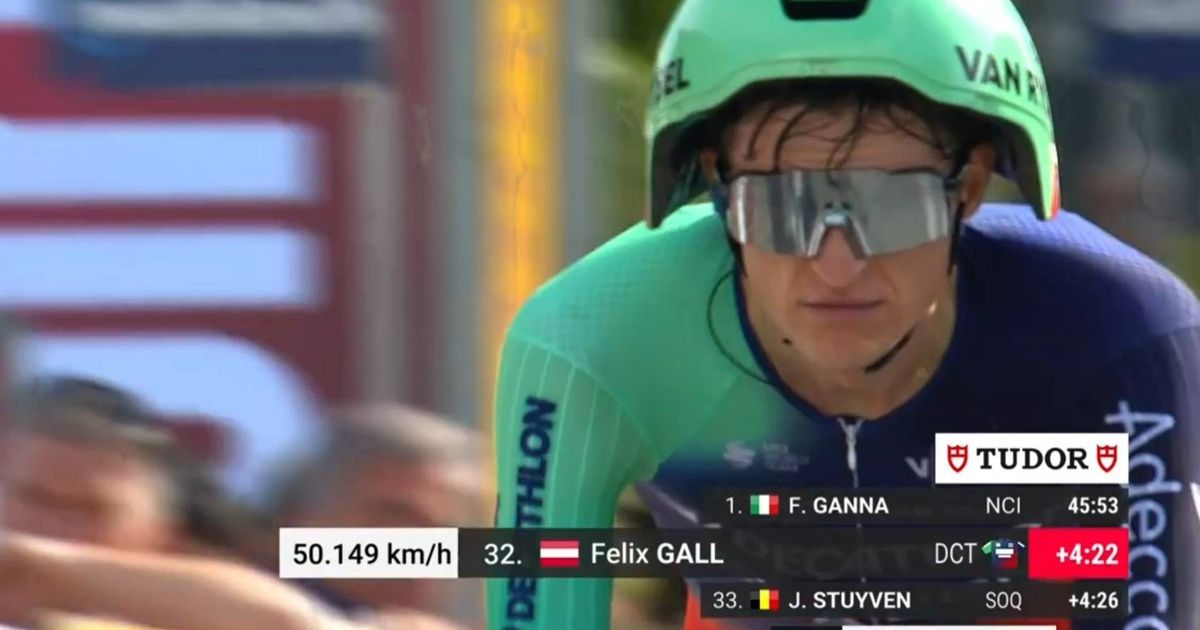 Felix Gall suffers major blow in Giro time trial, but why did he go for ...