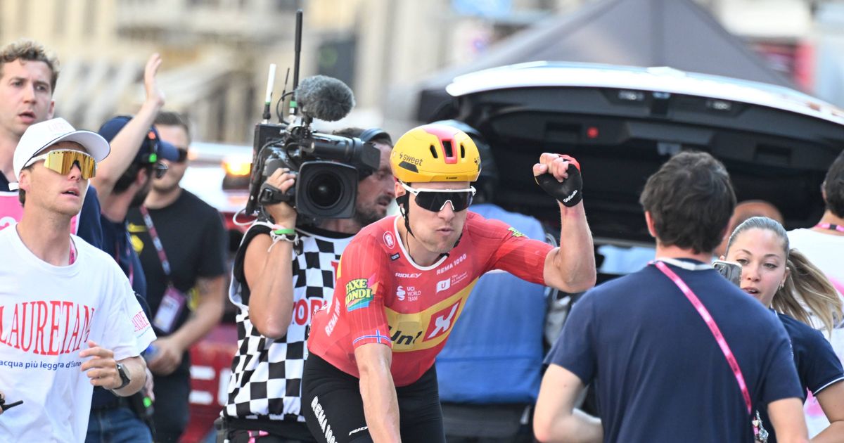 Uno-X Giro stage winner rewarded after controversial win