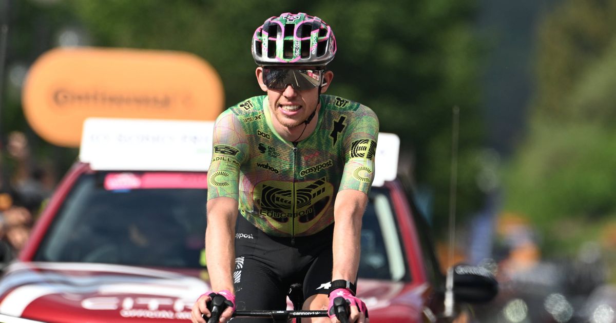 Nederland zag nuchtere klimmer doorbreken in Giro d'Italia