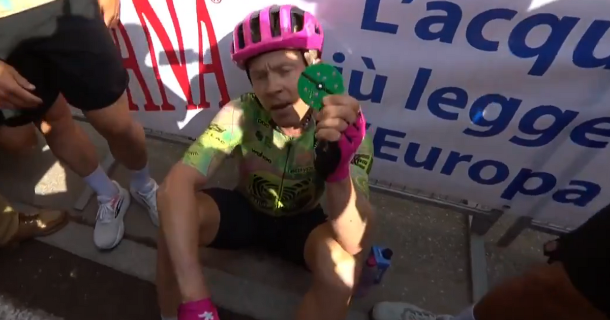 Interview met Giro-winnaar Valgren stelt geen seconde teleur