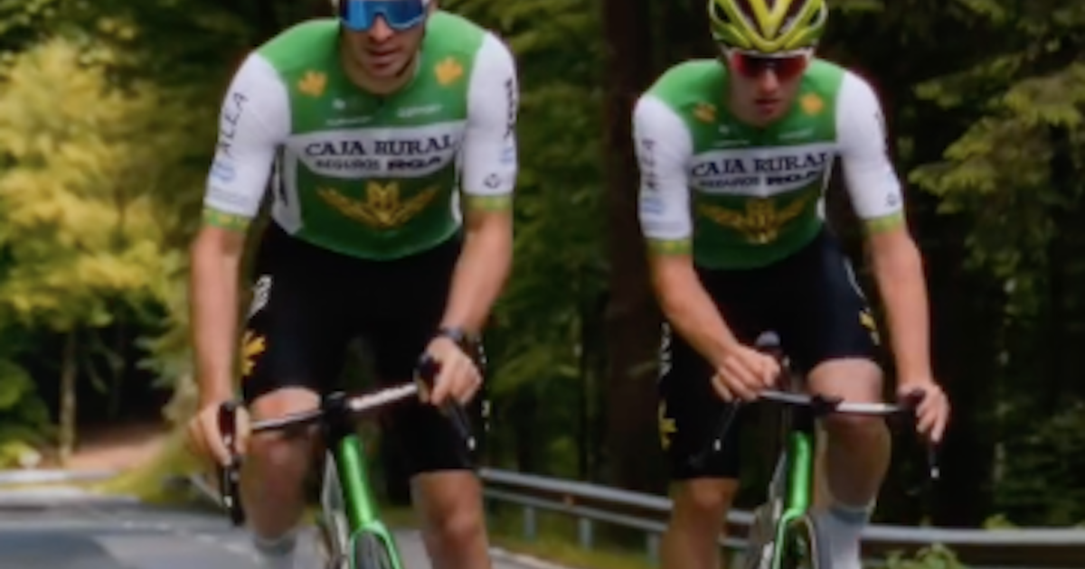 Met steunbetuiging aan zwaargevallen renner: Caja Rural presenteert ...