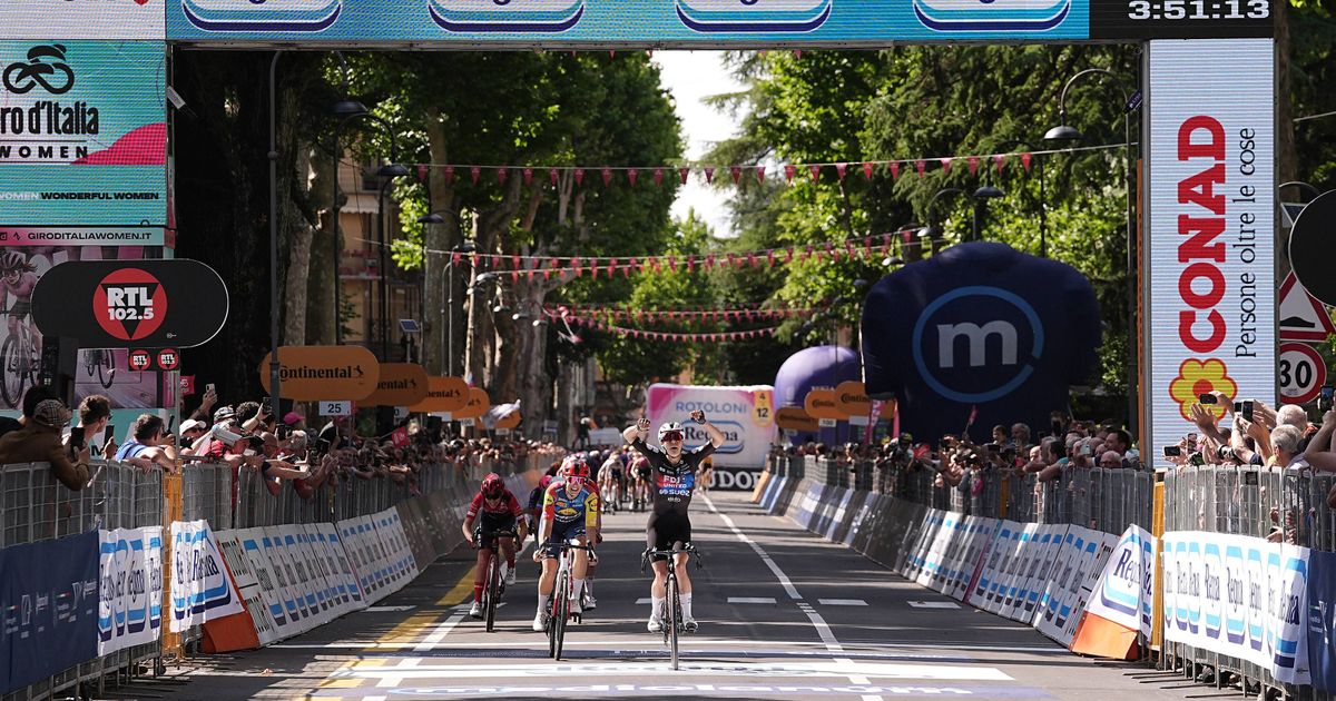 FDJ's Celia Gery wins stage 7 of Giro d'Italia Women