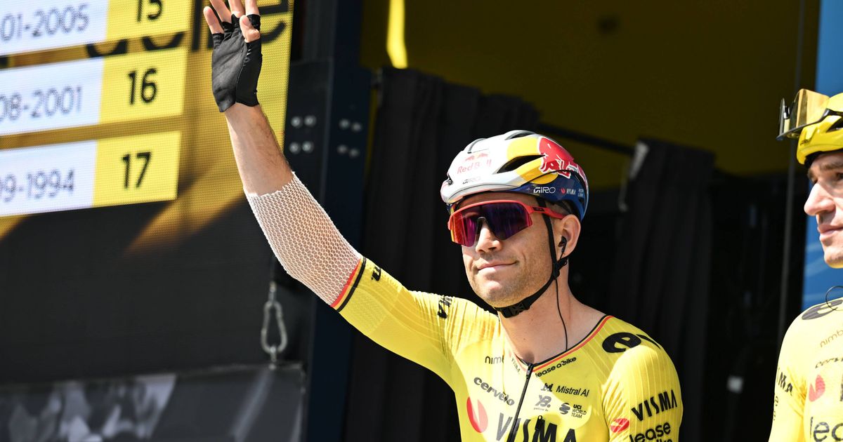 Visma | Lease a Bike responds after Van Aert leaves Tour Auvergne-Rhône ...