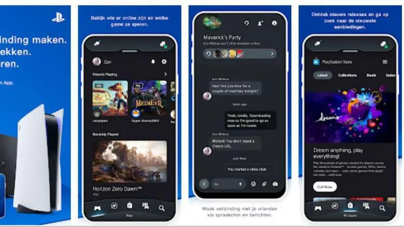Zo werkt de PS5 met de PS App