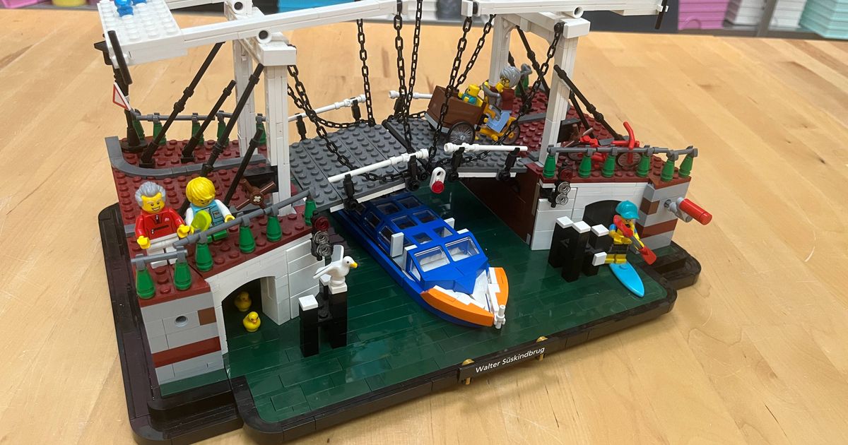 LEGO Masters finalist wil van Amsterdamse brug een echte set maken