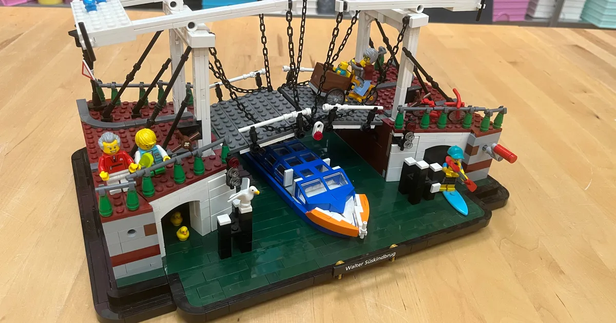 LEGO Masters finalist wil van Amsterdamse brug een echte set maken
