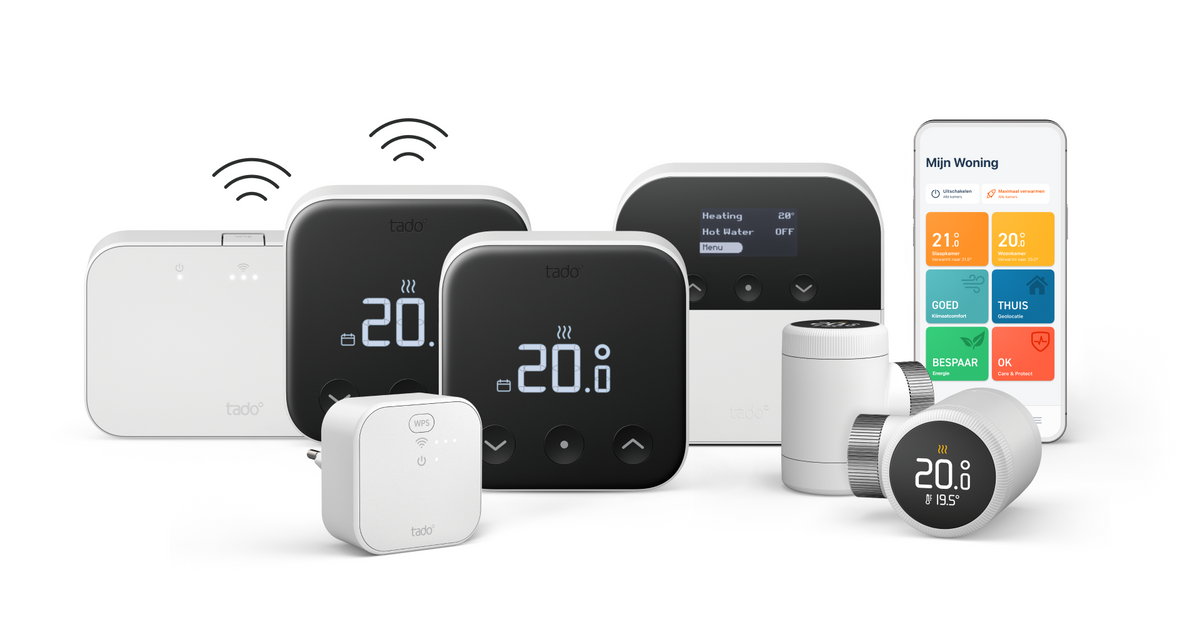 Besparen op je energierekening? Win nu 200 euro aan Tado apparatuur (12 ...