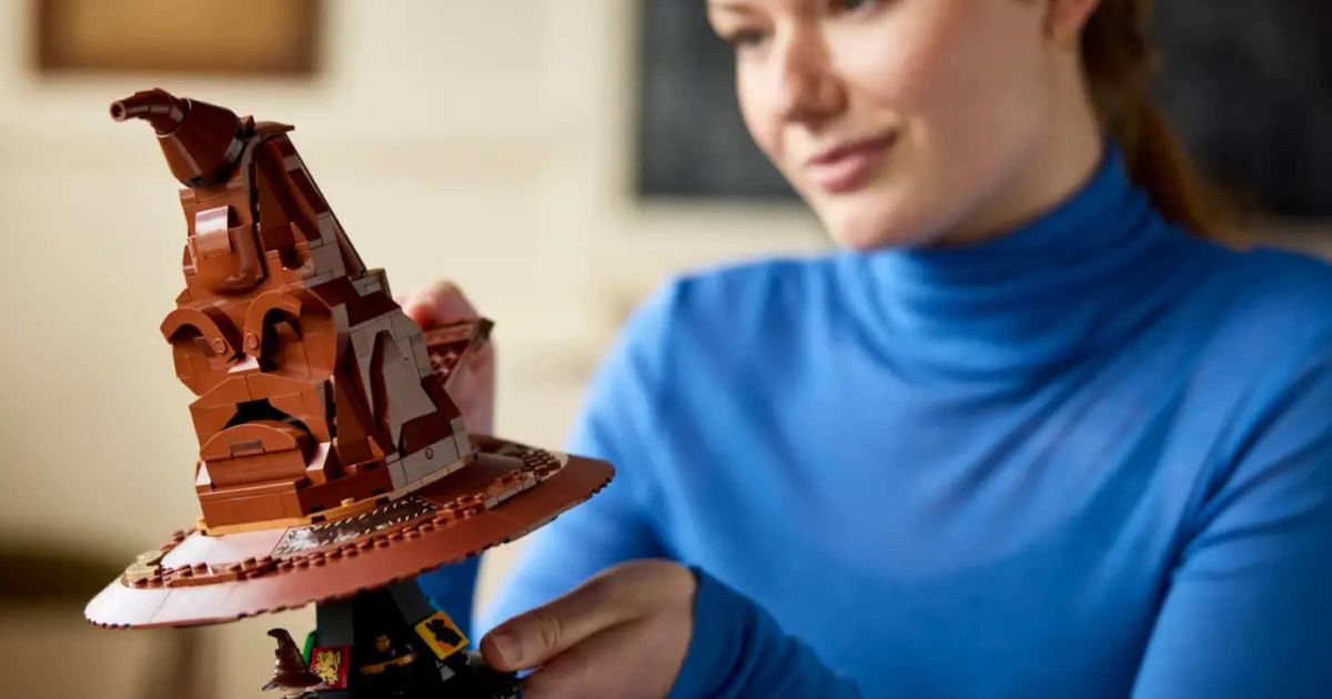 LEGO Harry Potter Pratende Sorteerhoed is nu het goedkoopst te scoren ...