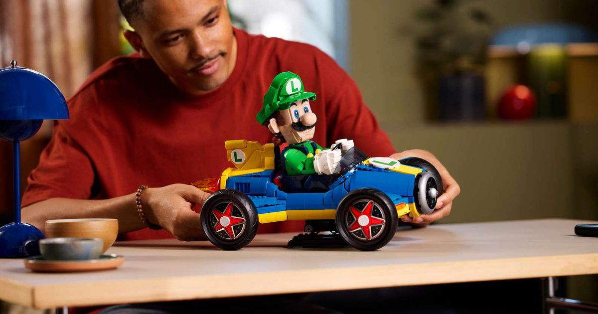 Grote LEGO Luigi-set aangekondigd voor 40-jarig jubileum